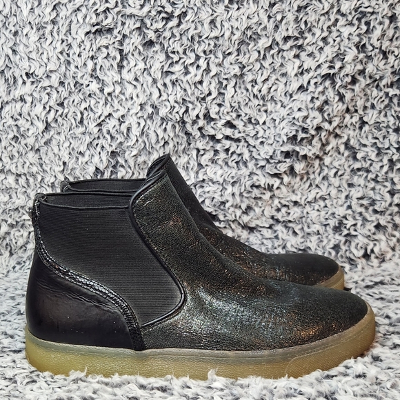 Sam Edelman | Shoes | Sam Edelman Margot High Top Sneaker Metallic ...